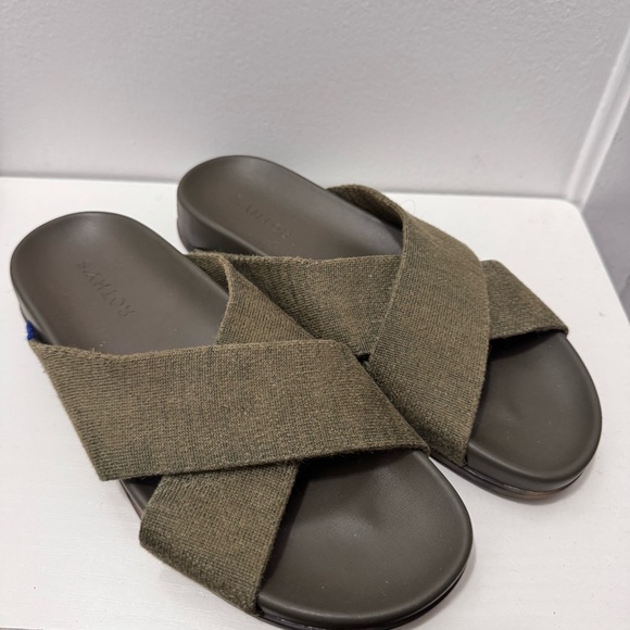Rothy's | Shoes | Rothys Weekend Slides In Green | Poshmark